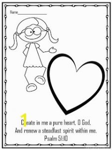 Psalm 51 10 Coloring Page Coloring Pages