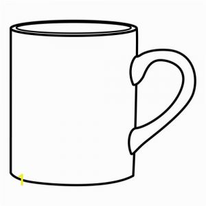 Mug Coloring Sheet
